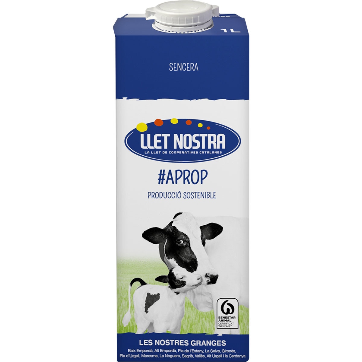 Leche entera UHT brik 1 l · LLET NOSTRA · Supermercado El Corte Inglés ...