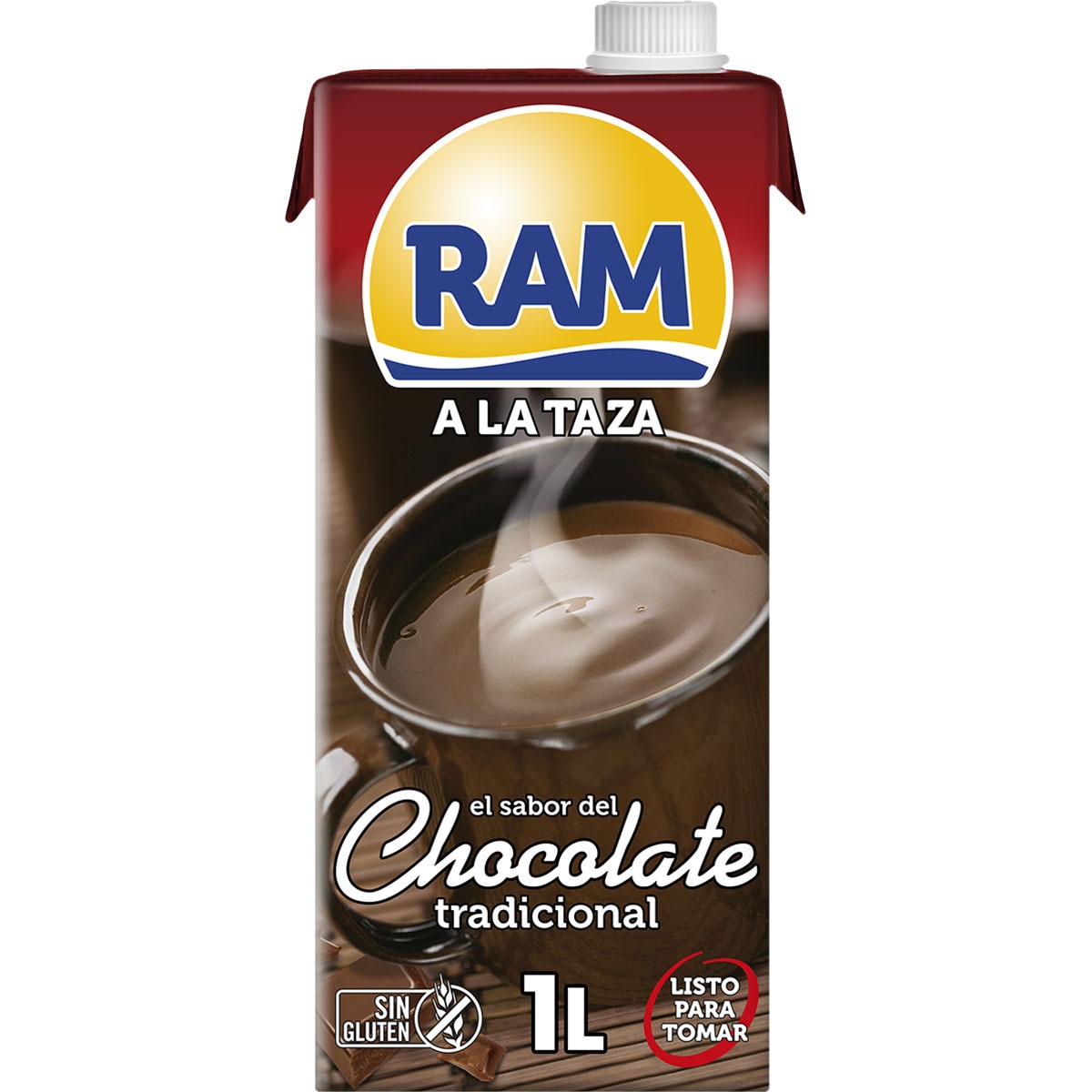 Chocolate a la taza sin gluten brik 1 l · RAM · Supermercado El Corte ...