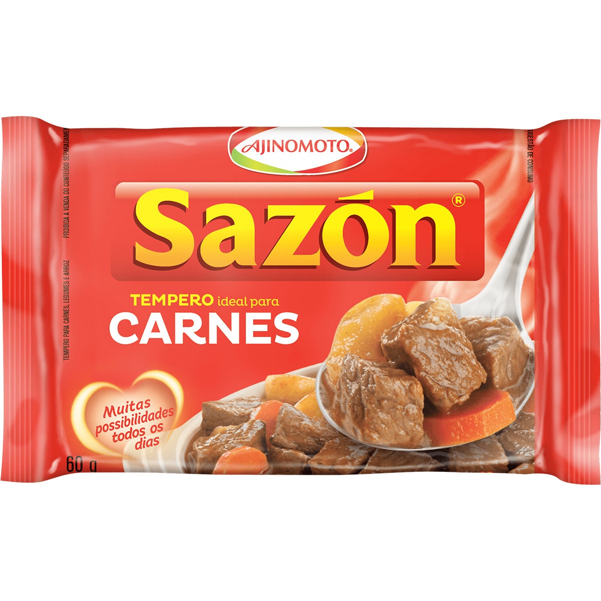 Tempero Pronto para Carne embalagem 60 g · Sazon · Supermercado El ...