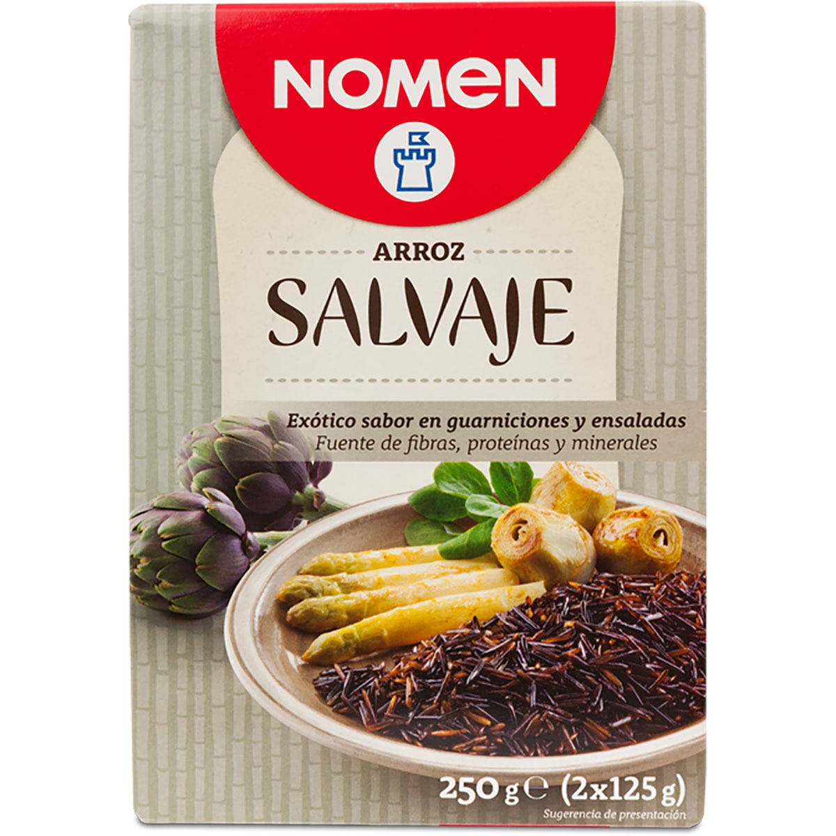 Wild rice box 250 g · NOMEN · Supermercado El Corte Inglés