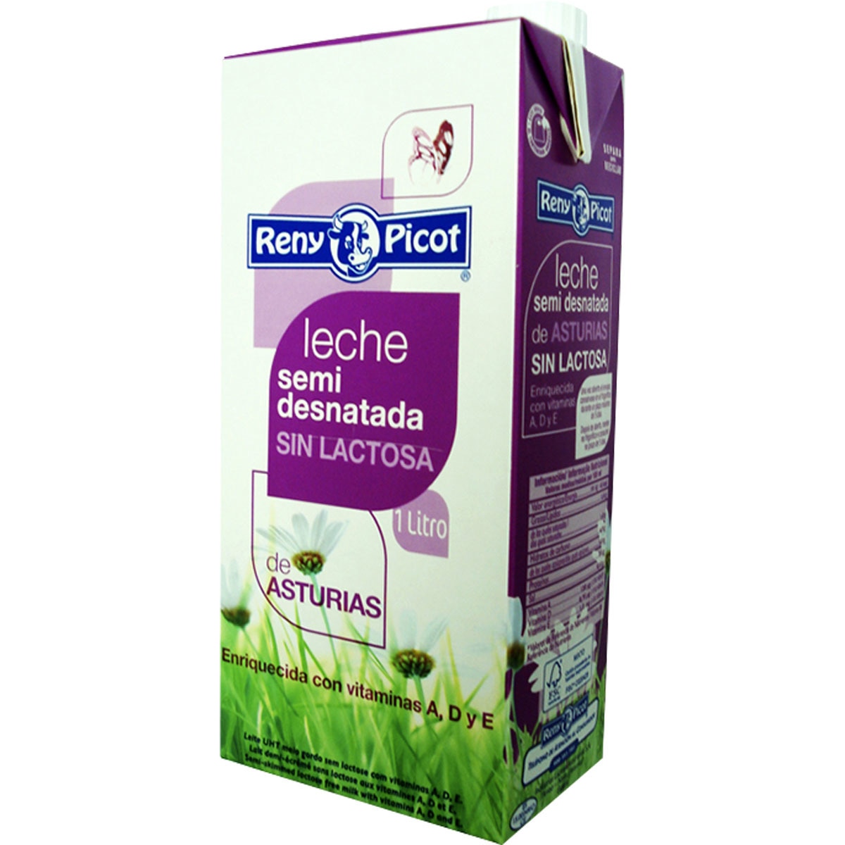 leche semidesnatada sin lactosa brik 1 l · RENY PICOT · Supermercado El ...