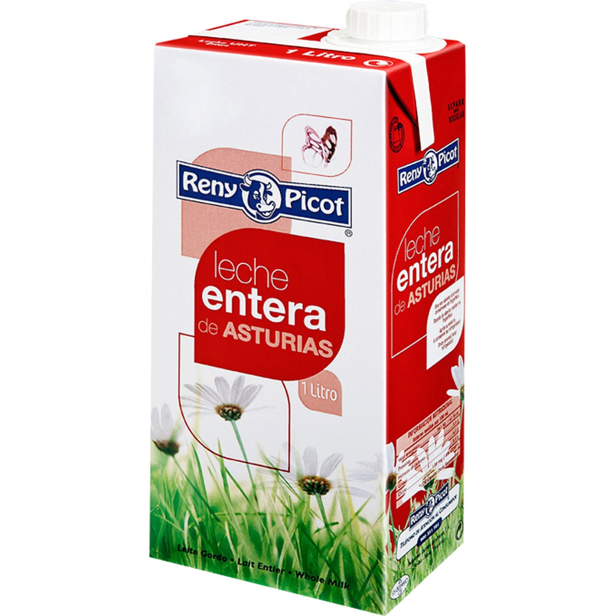 leche entera brik 1 l · RENY PICOT · Supermercado El Corte Inglés