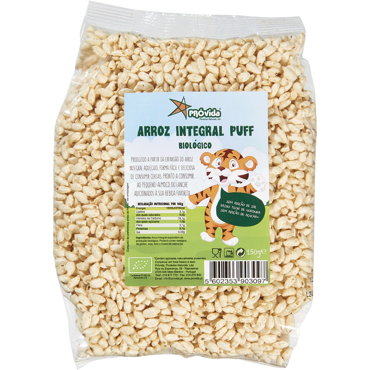 Arroz Puff Biológico embalagem 150 g · Próvida · Supermercado El Corte ...