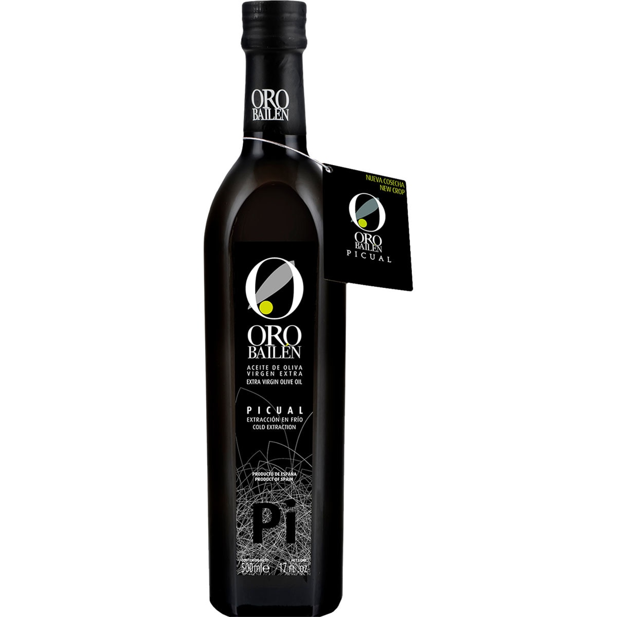 Picual extra virgin olive oil bottle 500 ml · ORO BAILEN · Supermercado ...