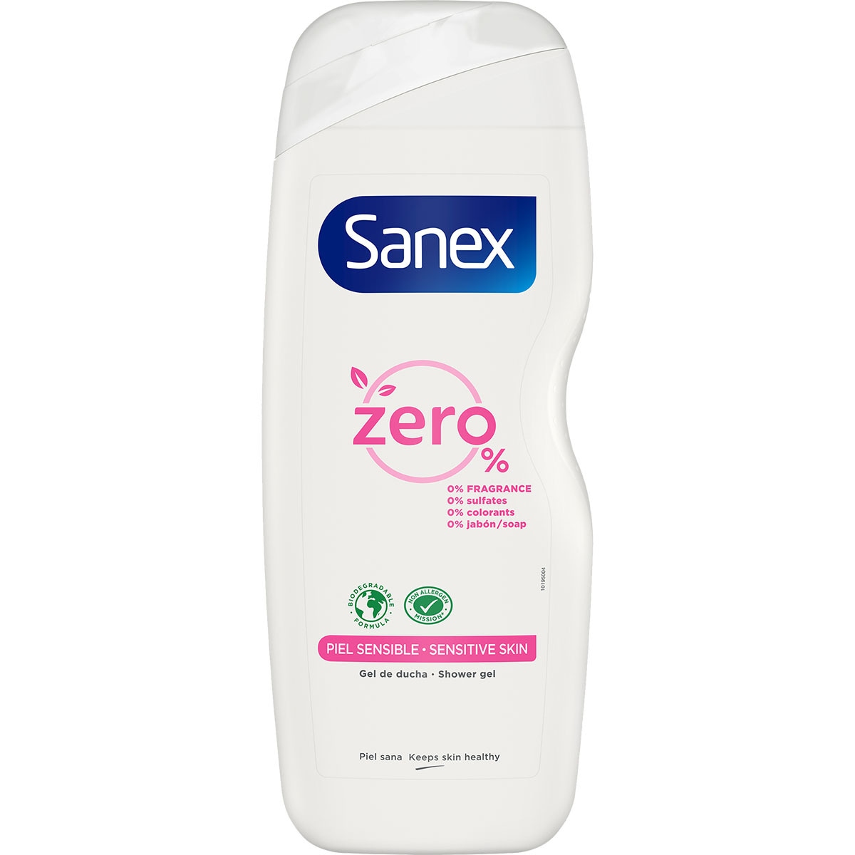 Zero% shower gel 0% sulphates, colourings and soap for sensitive skin ...
