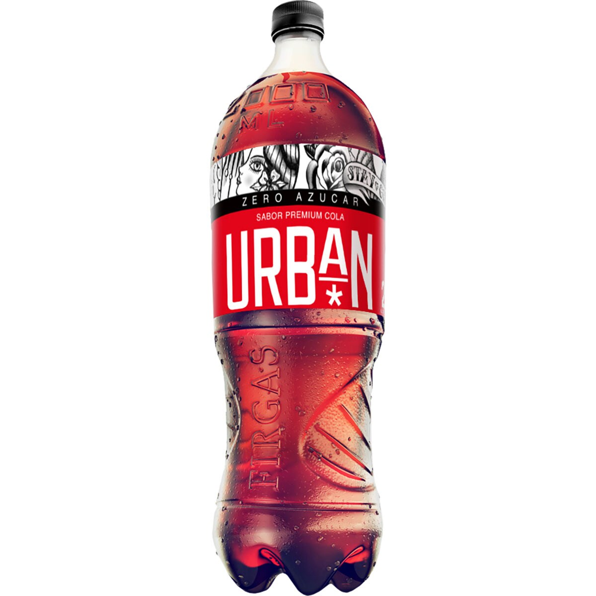 Urban Zero refresco de cola con gas sin azúcar botella 2 l · FIRGAS ...