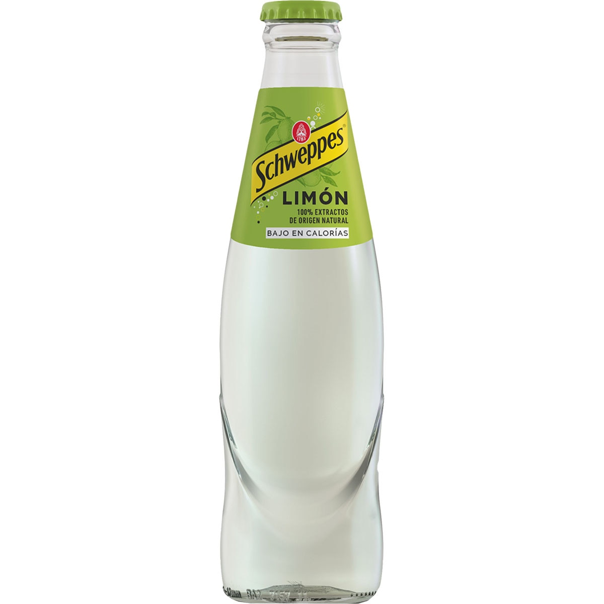 Sparkling original lemon soft drink bottle 20 cl (glass container ...