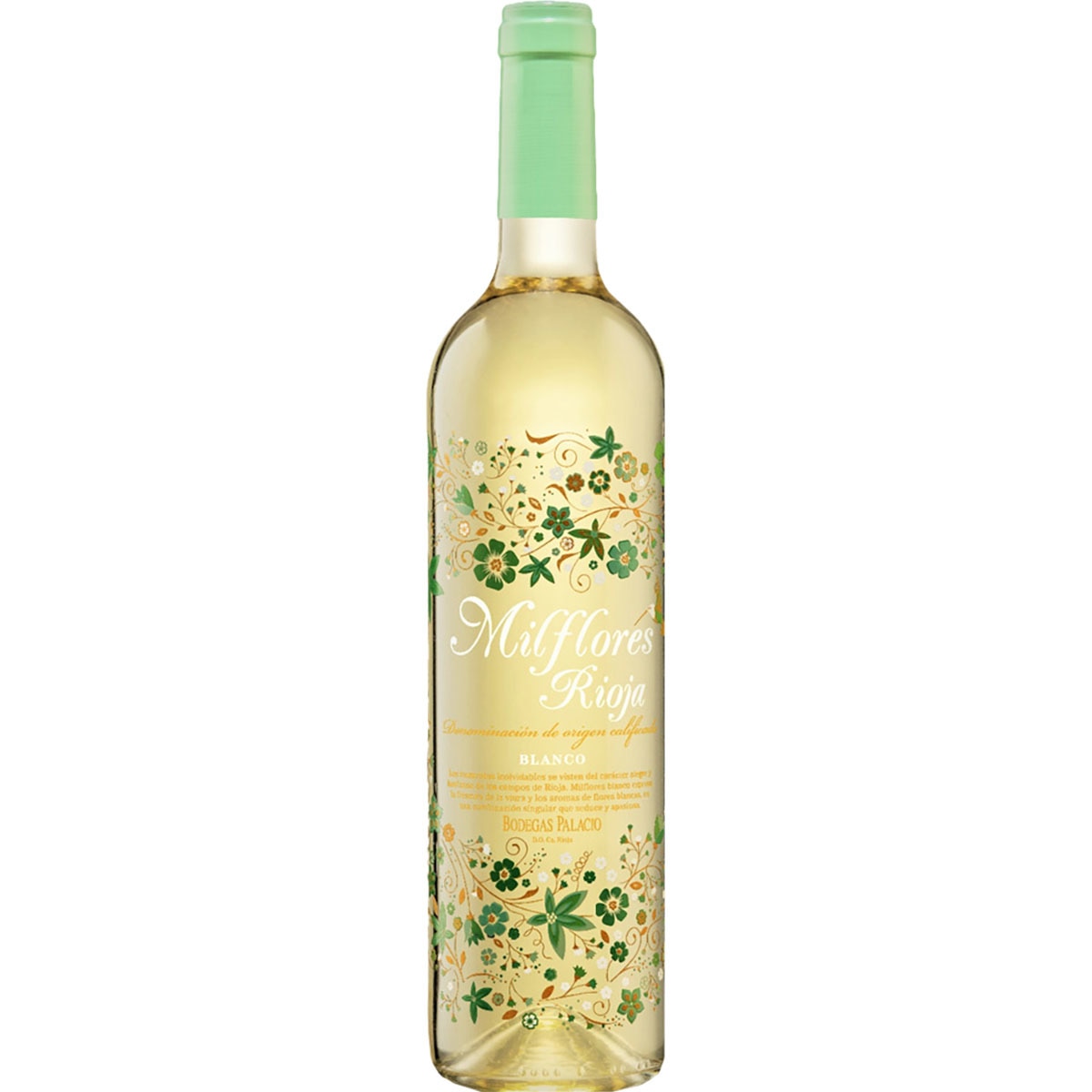 White wine DOCa Rioja bottle 75 cl · MILFLORES · Supermercado El Corte ...