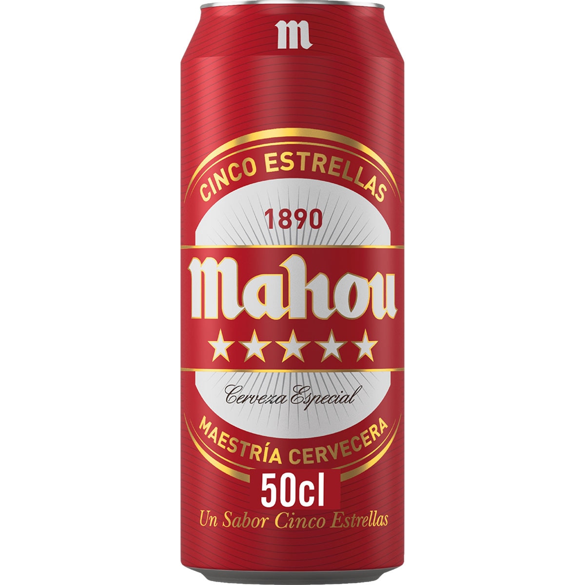 Cerveza rubia especial lata 50 cl · MAHOU 5 ESTRELLAS · Supermercado El ...
