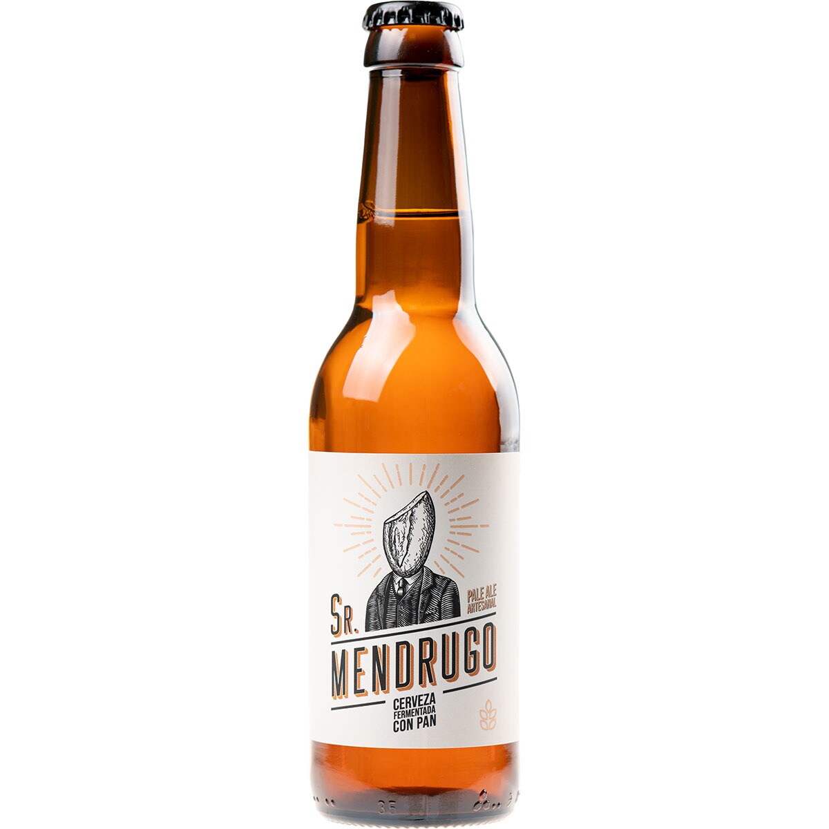 Traditionell gebrautes Pale Ale Bier mit Brot vergoren Flasche 33 cl ...
