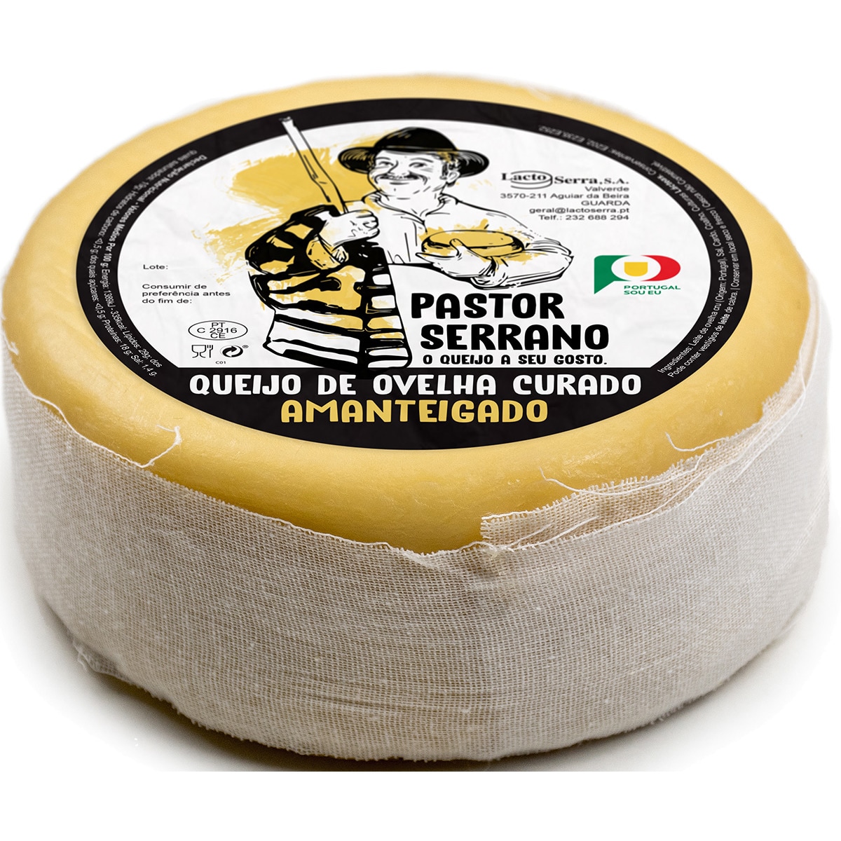 Queijo Amanteigado de Ovelha ao peso 1 kg · Pastor Serrano ...