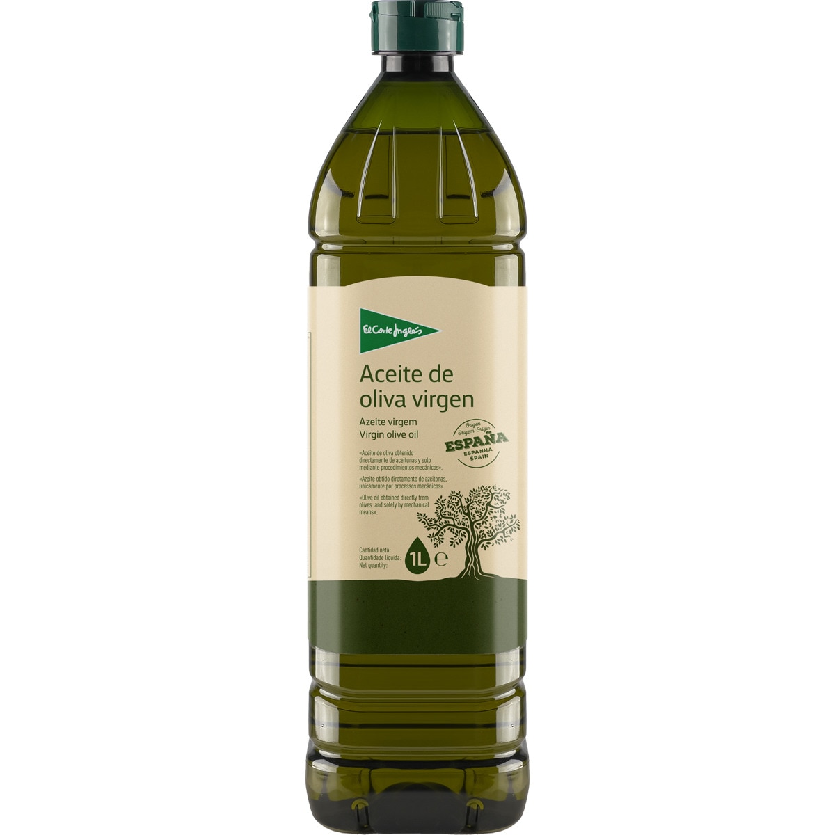 Comprar Aceite de oliva virgen botella 1 l · EL CORTE INGLES · Supermercado Supermercado Hipercor