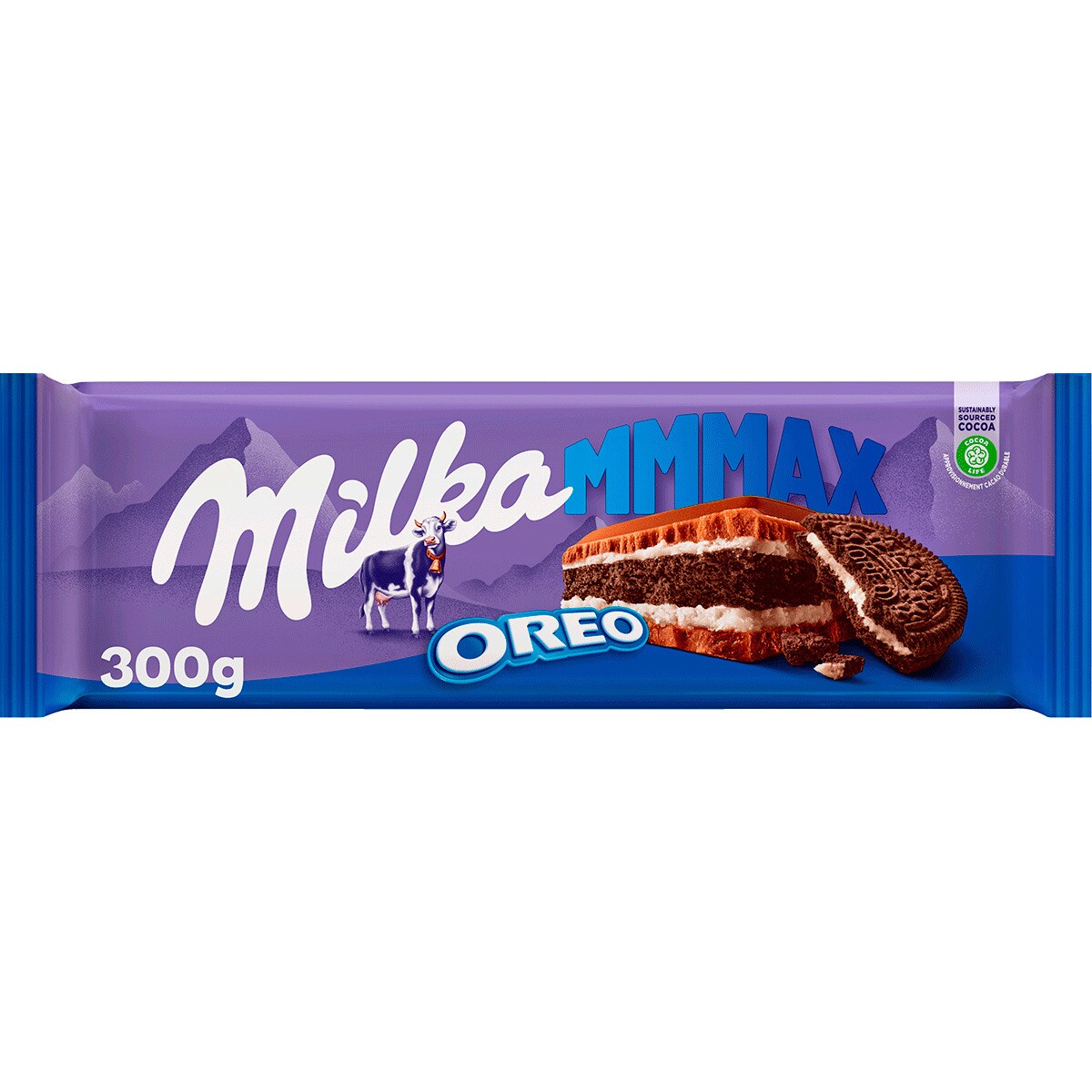 Comprar Chocolate con leche relleno de Oreo tableta 300 g · MILKA ...