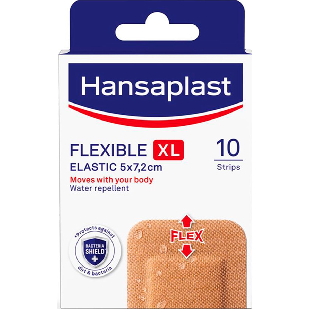 Penso Flexible Elastic XL embalagem 10 · Hansaplast · Supermercado El ...