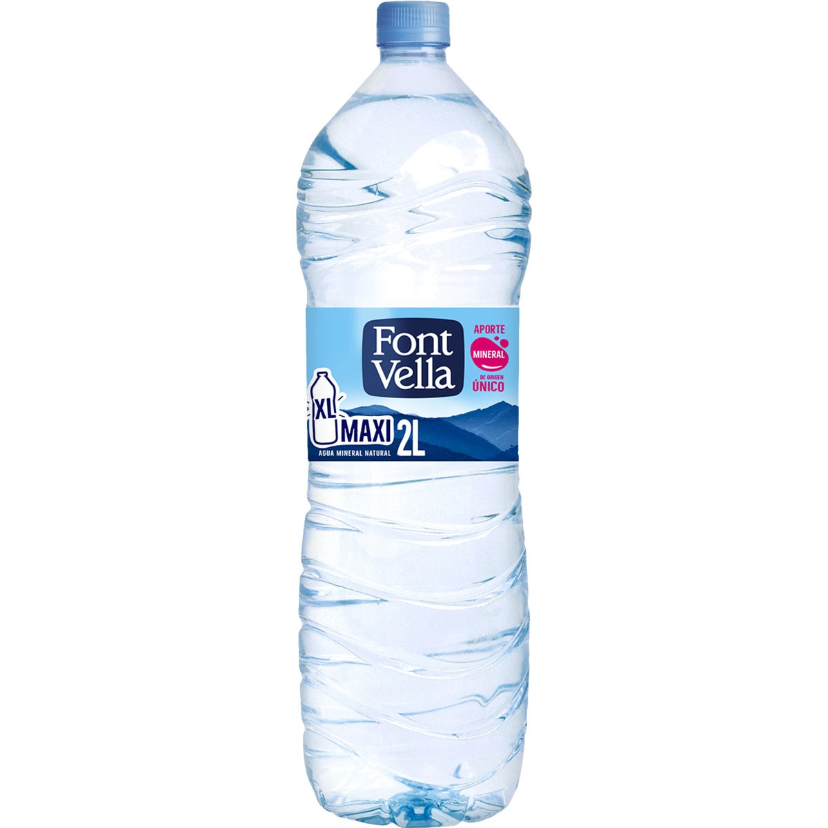 Agua mineral natural botella 2 l · FONT VELLA · Supermercado El Corte ...