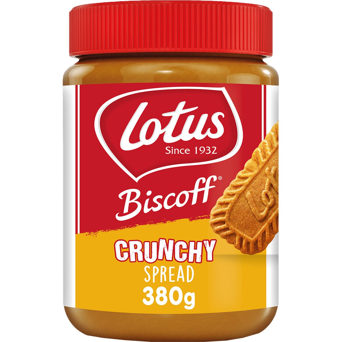 Crunchy crema de untar de galleta crujiente tarro 380 g · LOTUS BISCOFF · Supermercado El Corte ...