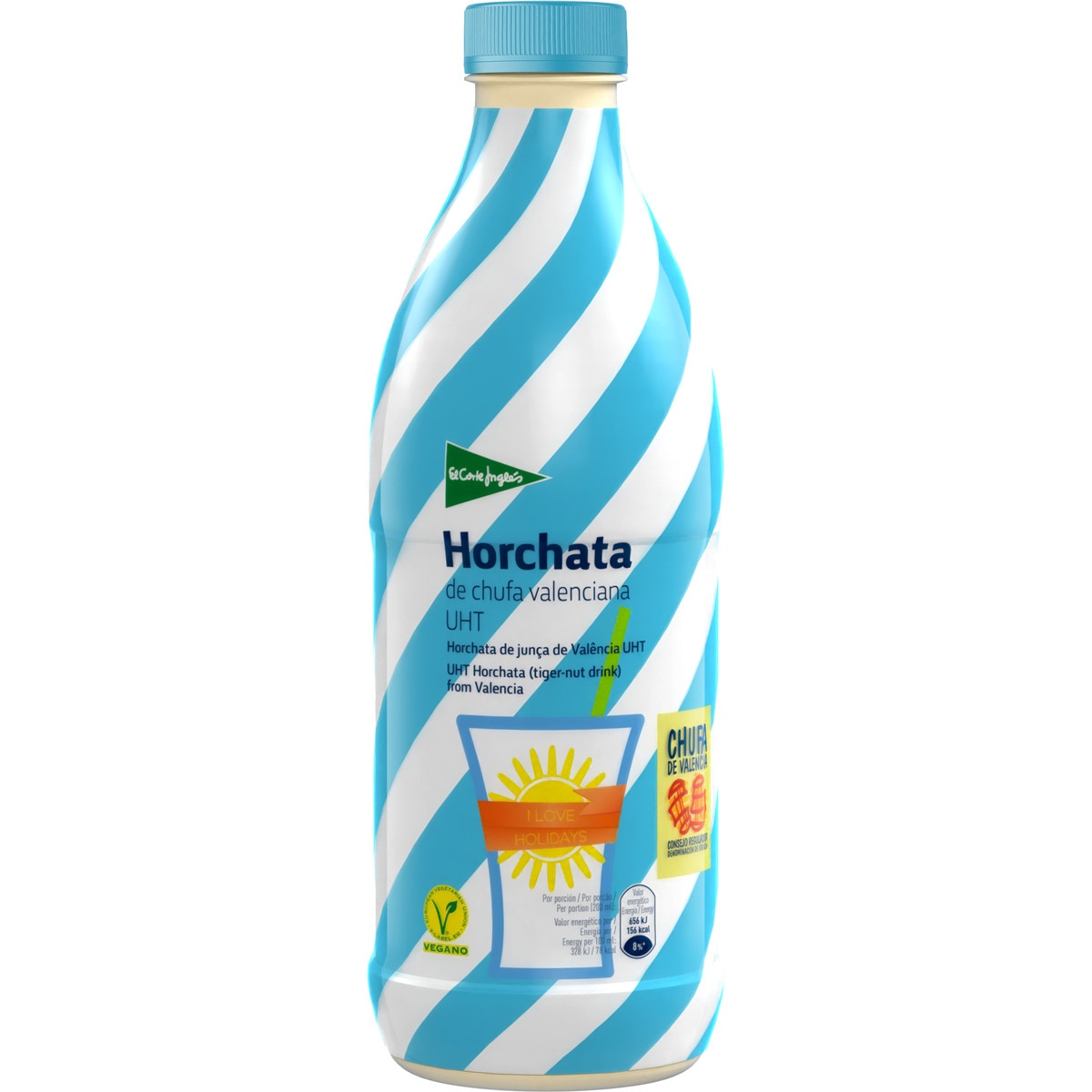 Horchata de chufa DOP Chufa de Valencia botella 1 l · EL CORTE INGLES ...