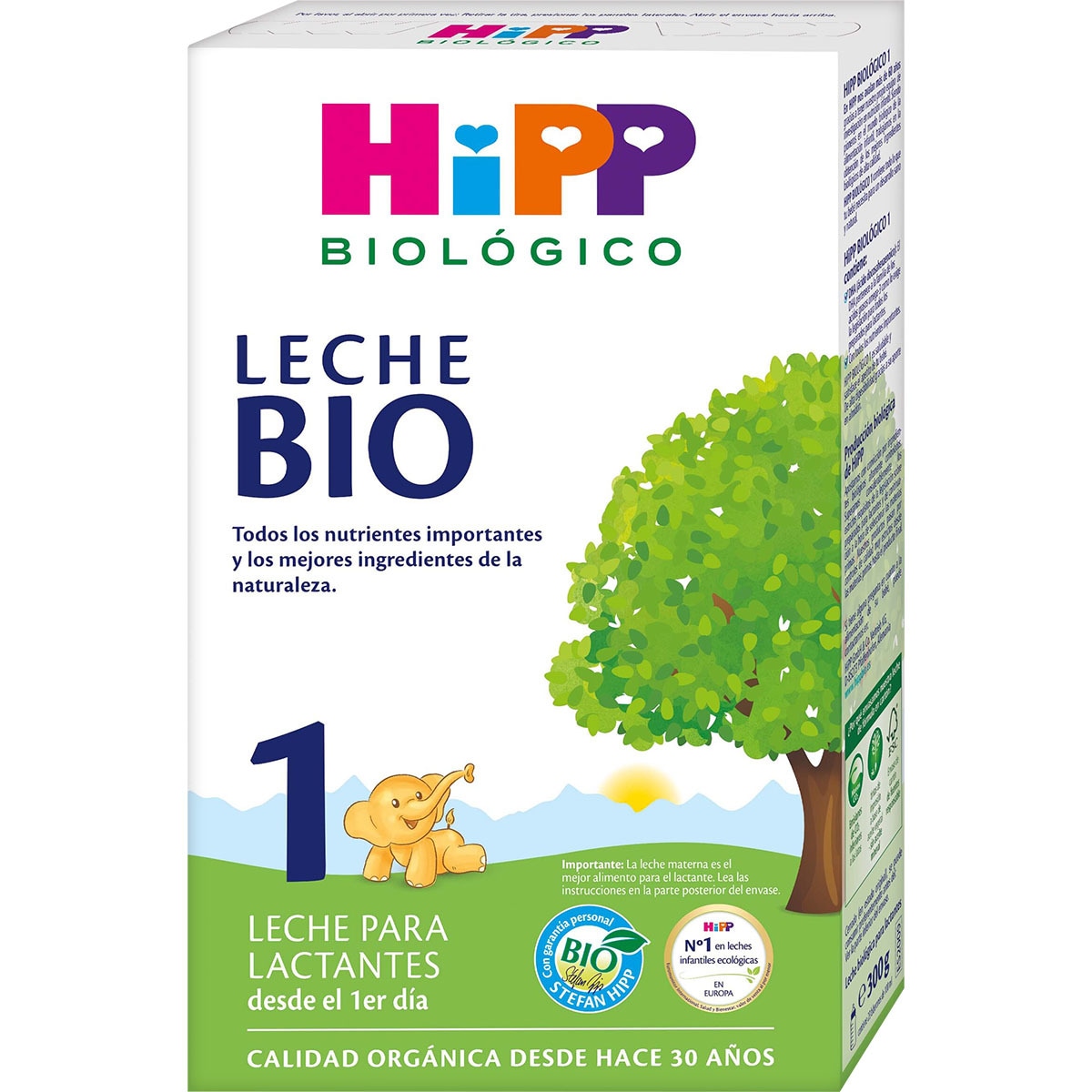 1 Bio leche de inicio para lactantes desde el primer día ecológica ...