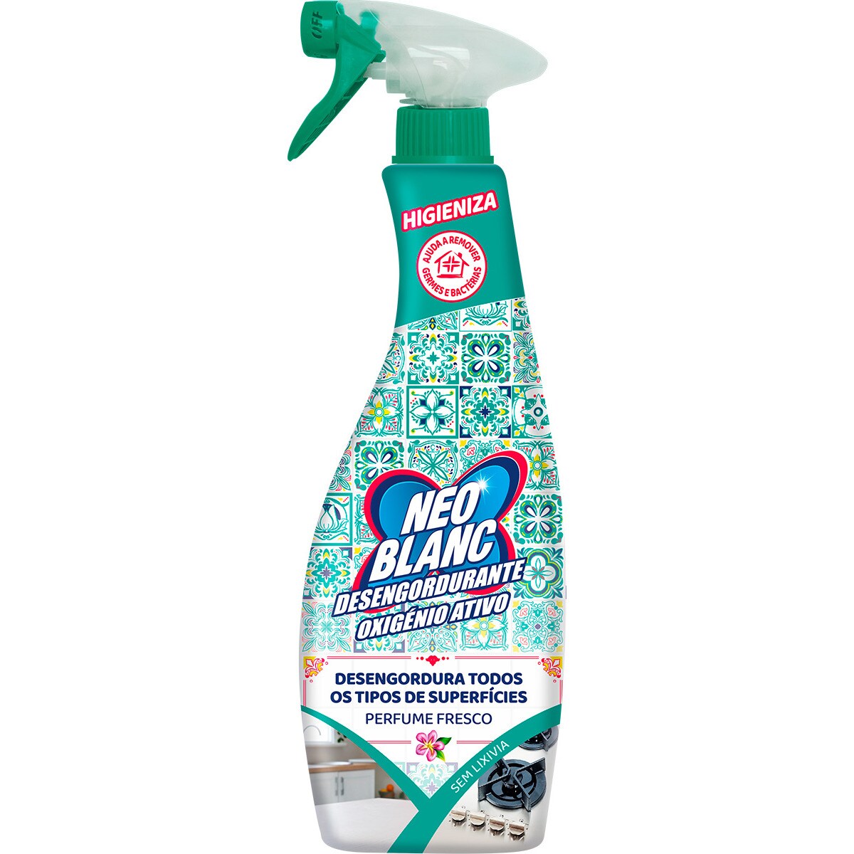 Detergente Desengordurante Oxigénio Activo spray 750 ml · Neoblanc ...