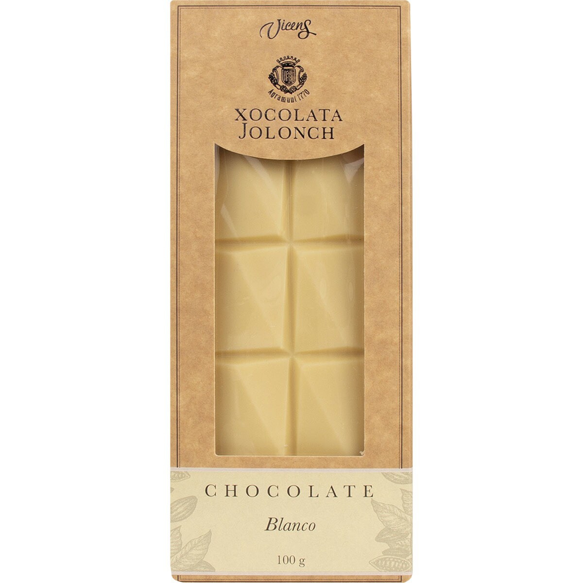 Chocolate blanco tableta 100 g · JOLONCH · Supermercado El Corte Inglés El Corte Inglés