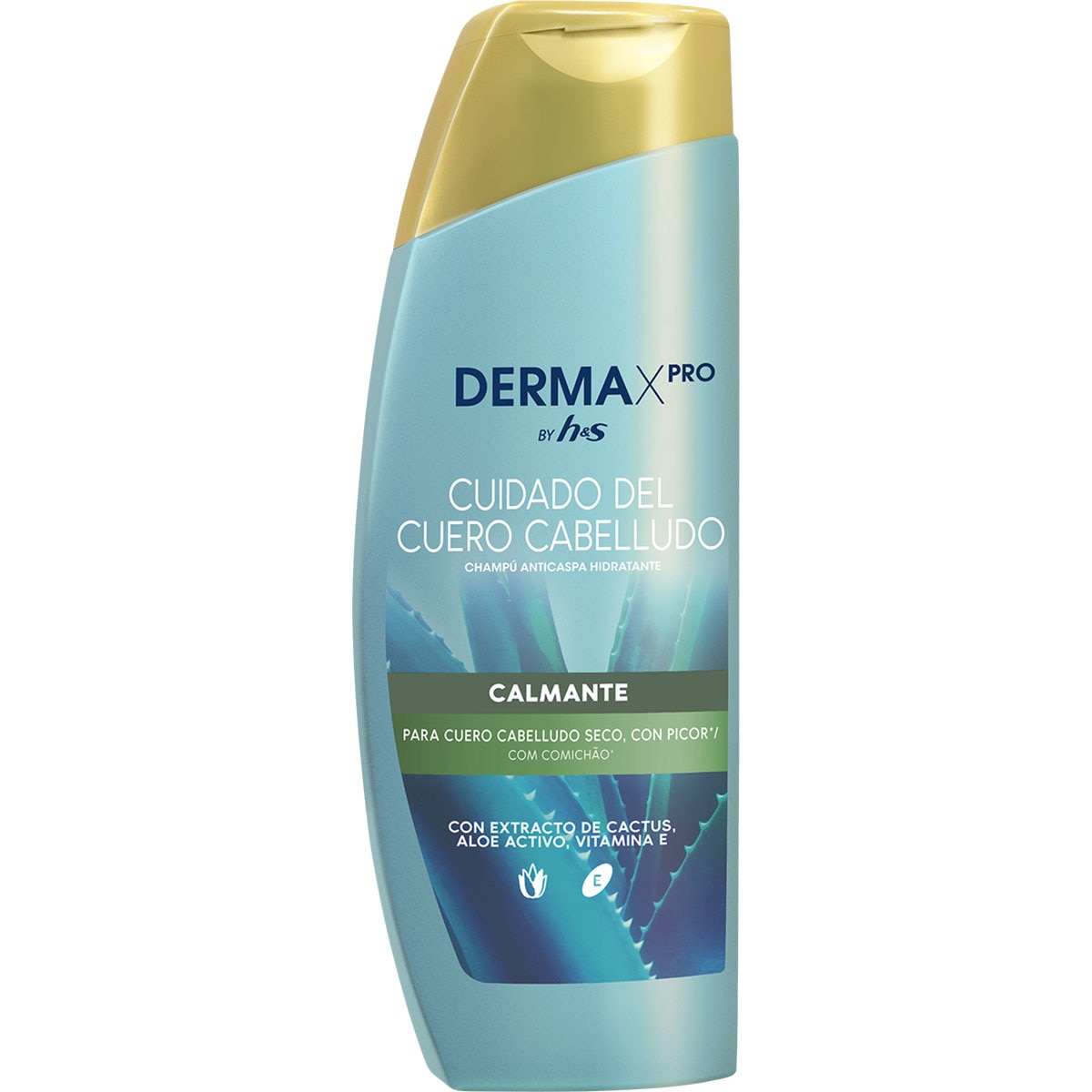 Derma X PRO champú anticaspa Calmante con extracto de cactus, aloe ...