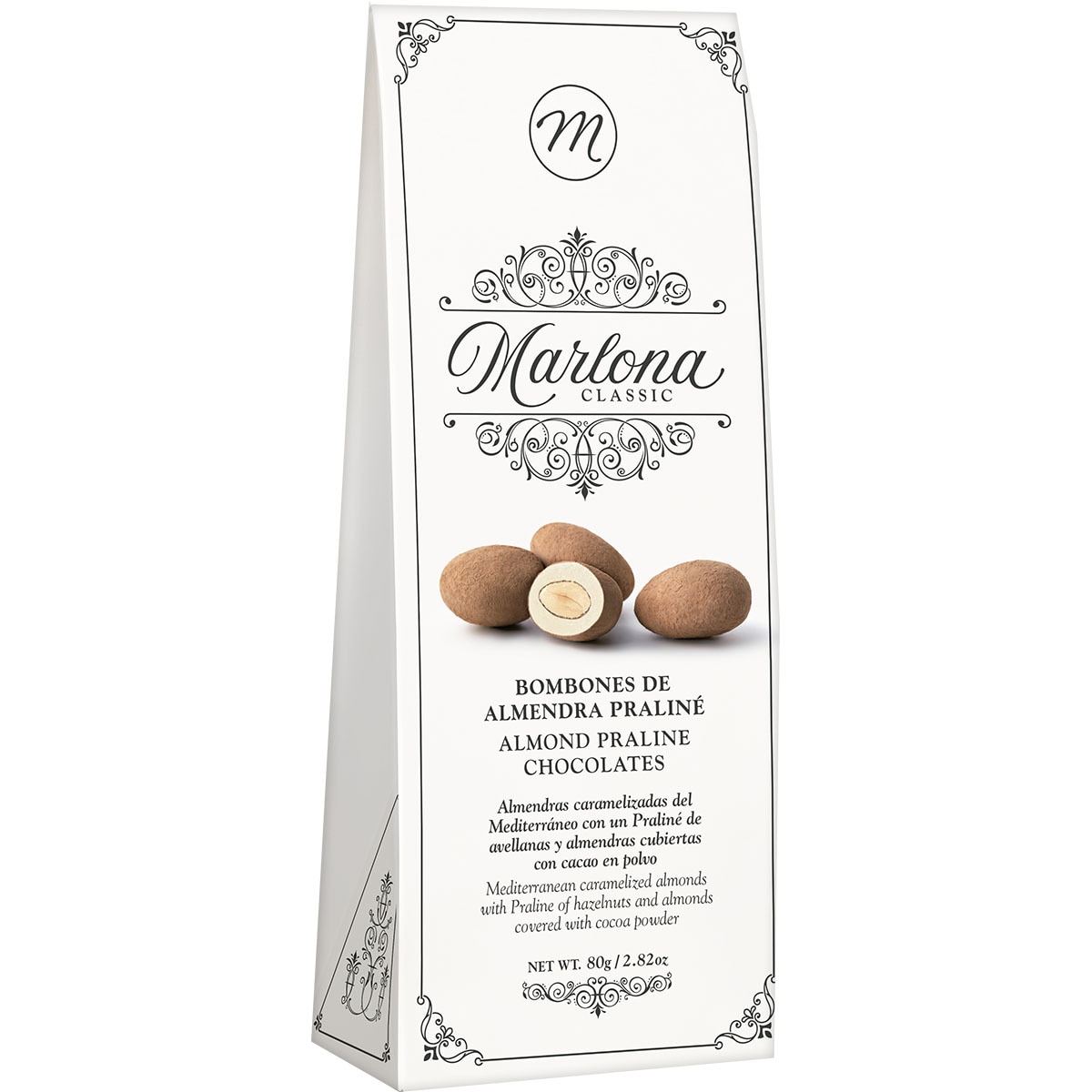 Marlona Classic bombones de almendra y praliné estuche 80 g · MI&CU ...