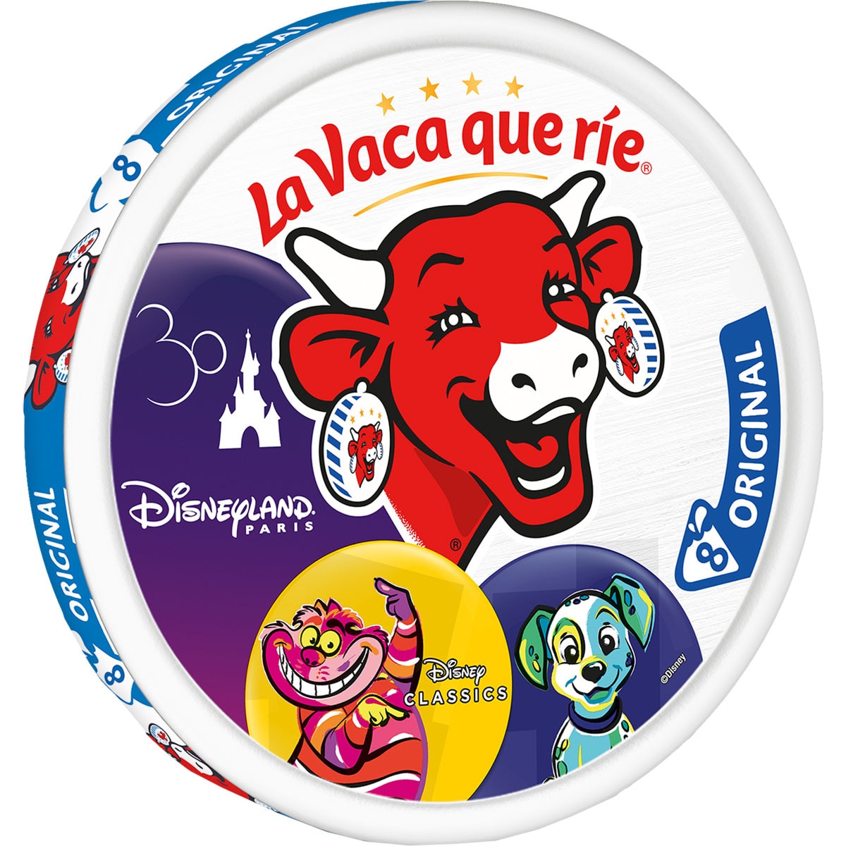 Natural processed cheese 8 portions box 125 g · LA VACA QUE RIE ...