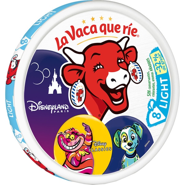 Light processed cheese 8 portions box 125 g · LA VACA QUE RIE ...