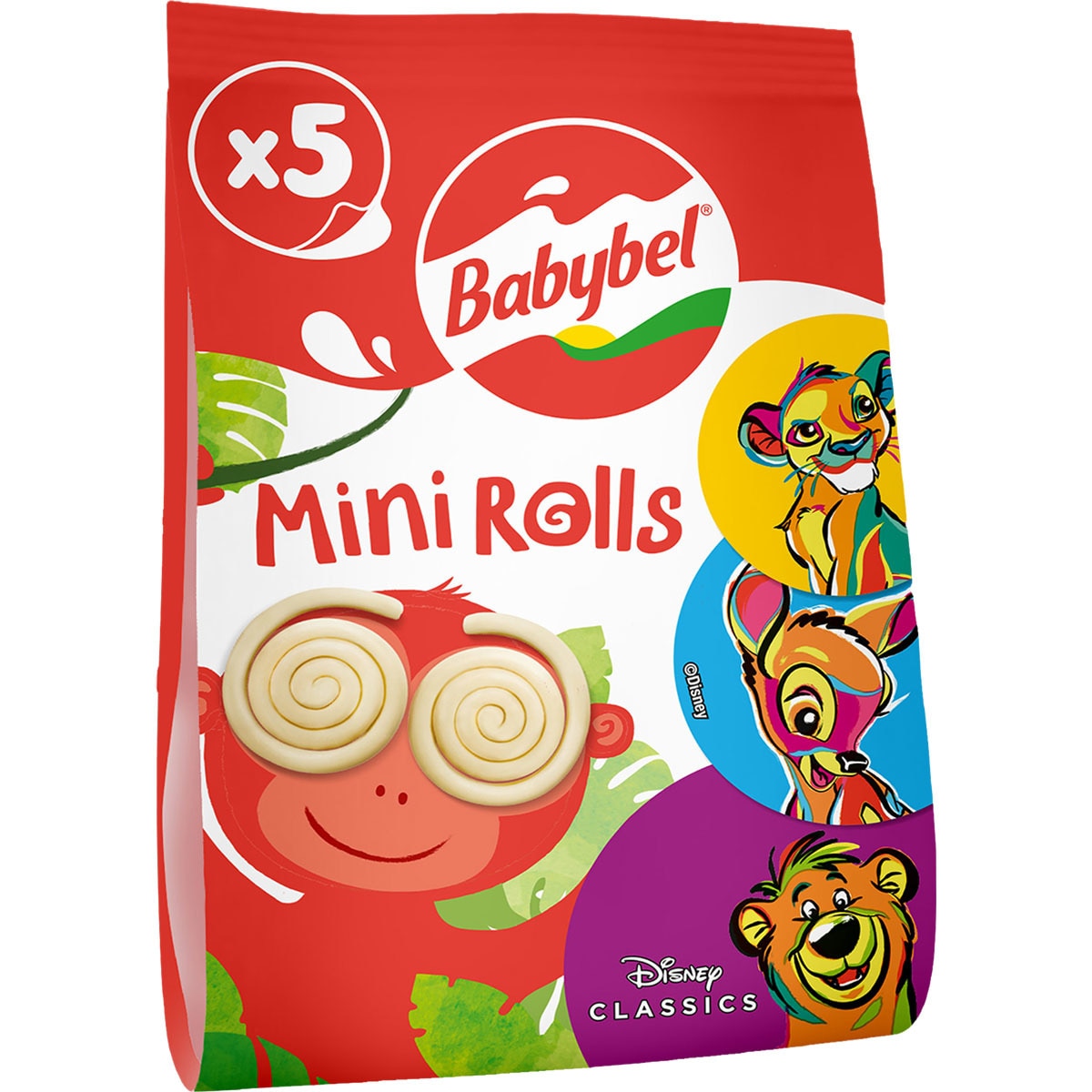 Mini rolls cheese snacks 5 portions bag 85 g · MINI BABYBEL ...