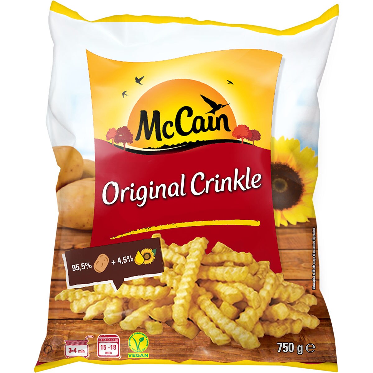 Original Crinkle patatas rizadas bolsa 750 g · MC CAIN · Supermercado ...