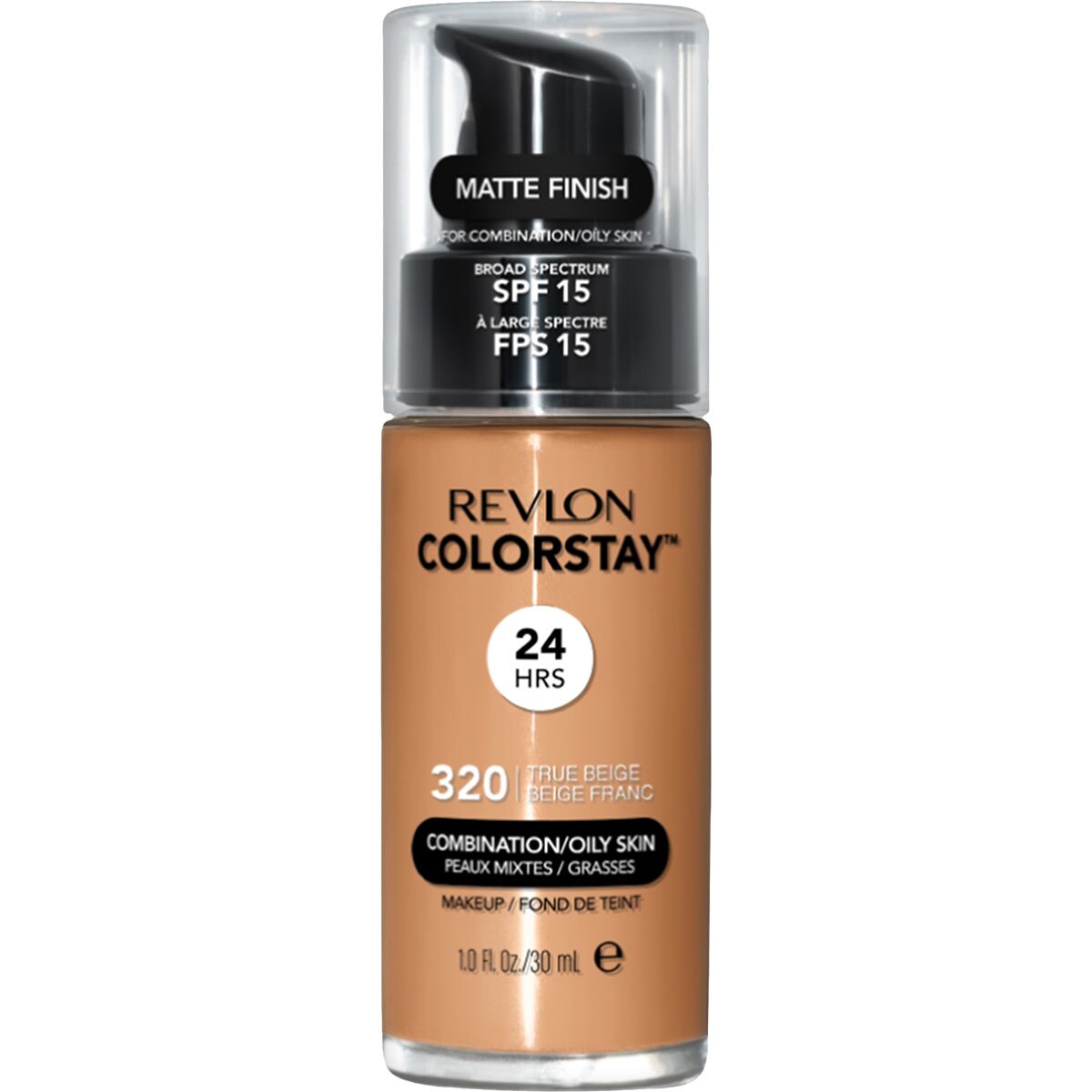 Base De Maquillaje Permanente Colorstay Acabado Mate Spf 15 Tono 320 True Beige Para Piel Mixta