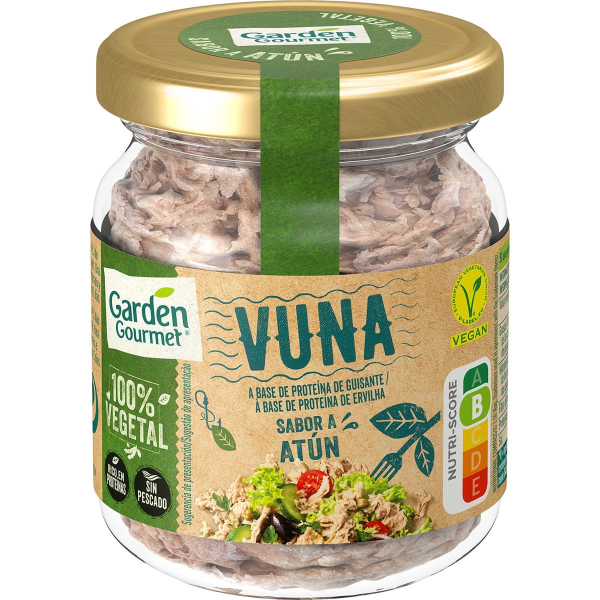 Vuna 100% vegetal sabor a atún envase 175 g · GARDEN GOURMET ...