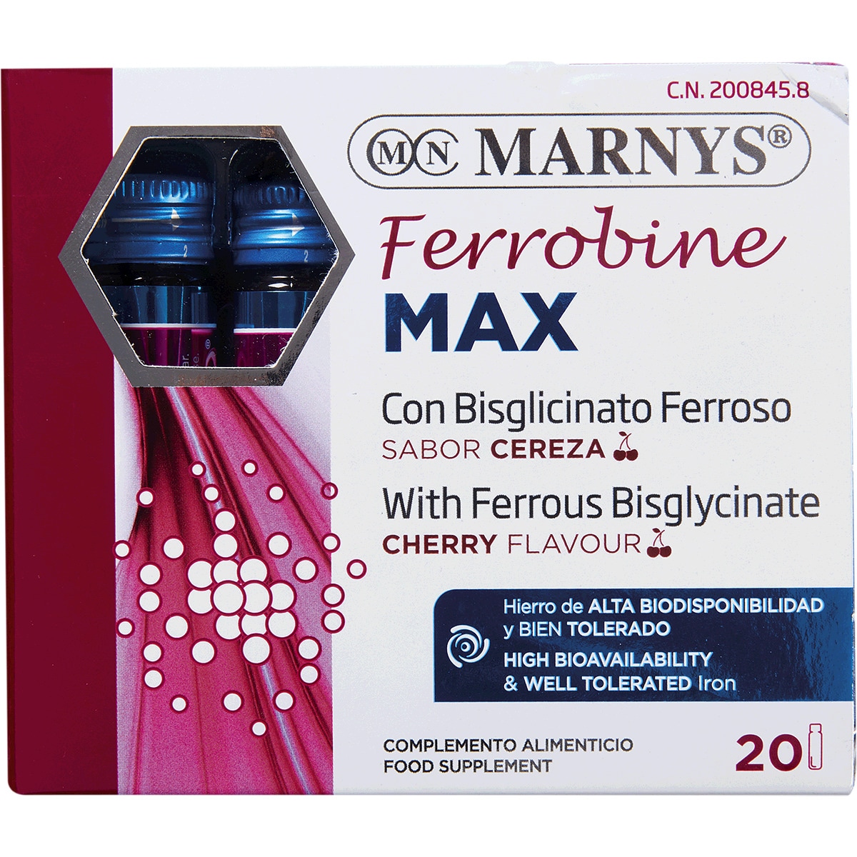 Suplemento Alimentar Ferrobine Max Liquida embalagem 200 ml · Marnys ...