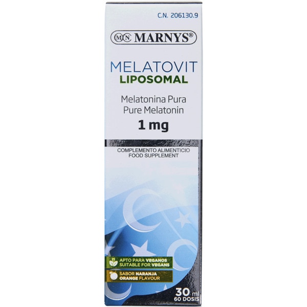 Suplemento Alimentar Melatovit Liposomal Liquida embalagem 30 ml ...