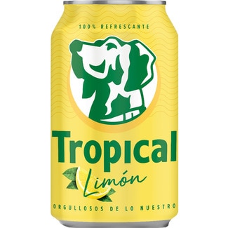 LIMÓN cerveza con limón natural lata 33 cl · TROPICAL · Supermercado El ...