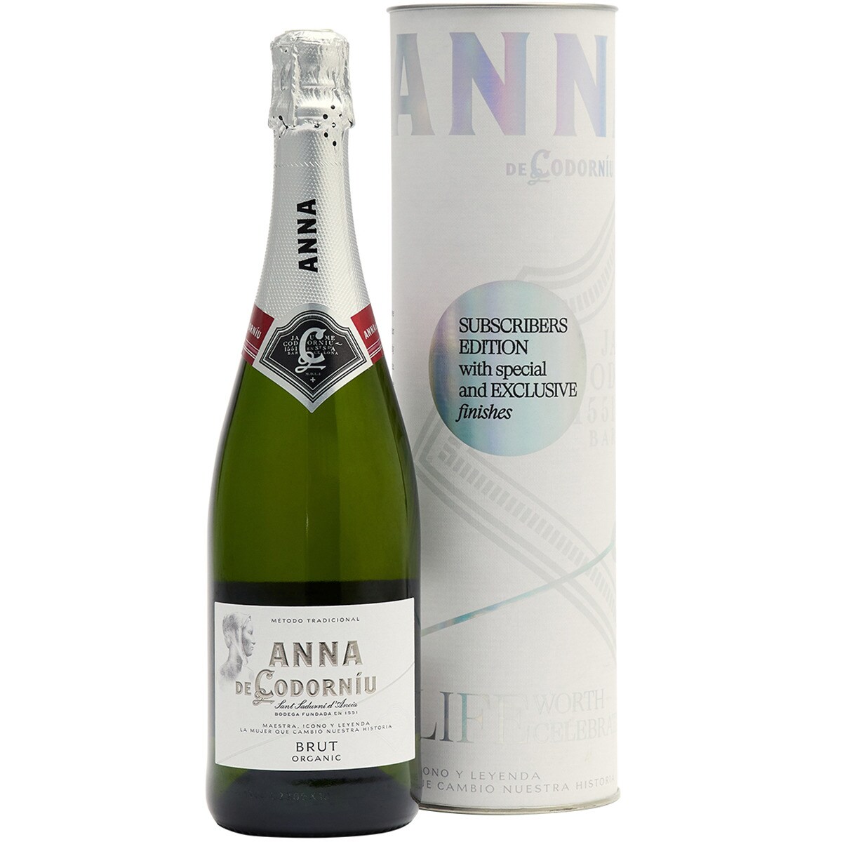 Cava brut ecológico exclusivo estuche 75 cl · ANNA DE CODORNIU ...