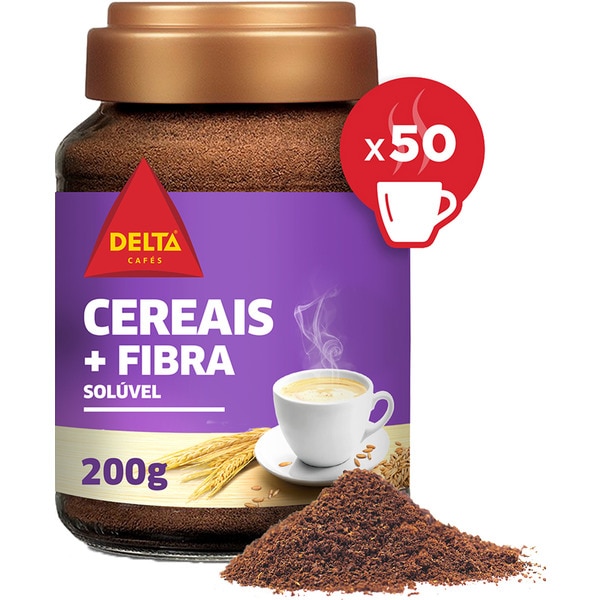 Cevada Cereais + Fibra Solúvel frasco 200 g · Delta · Supermercado El ...