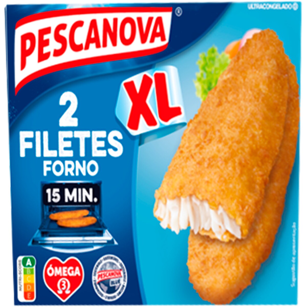 Filetes de Pescada XL no Forno embalagem 250 g · Pescanova ...