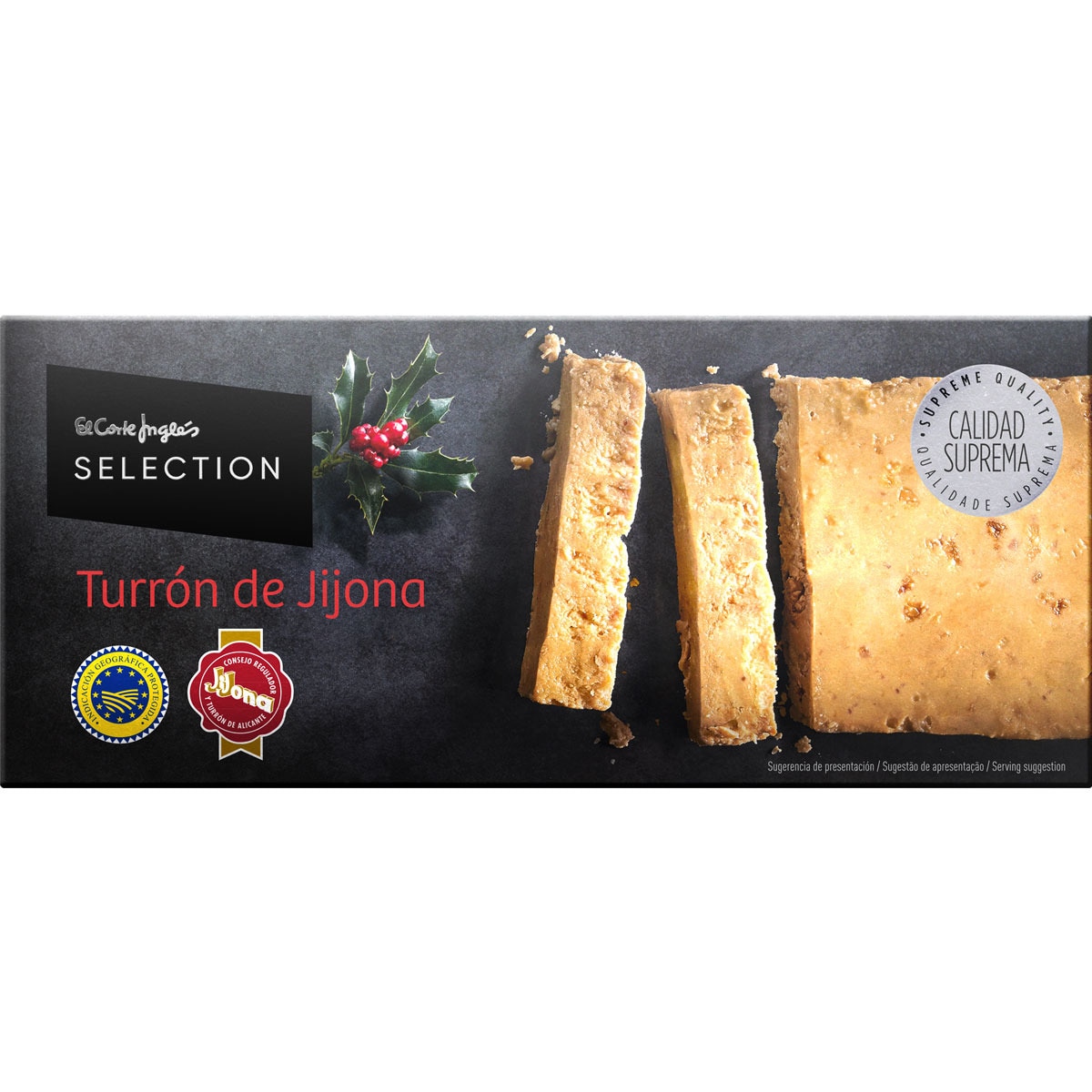 Turrón blando de Jijona Calidad Suprema IGP Jijona tableta 250 g · EL ...