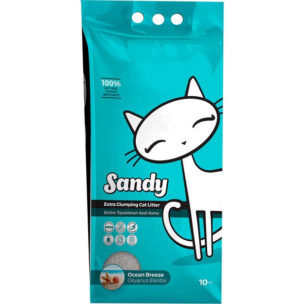 Areia para Gato Brisa Oceano embalagem 10 kg · Sandy · Supermercado El ...