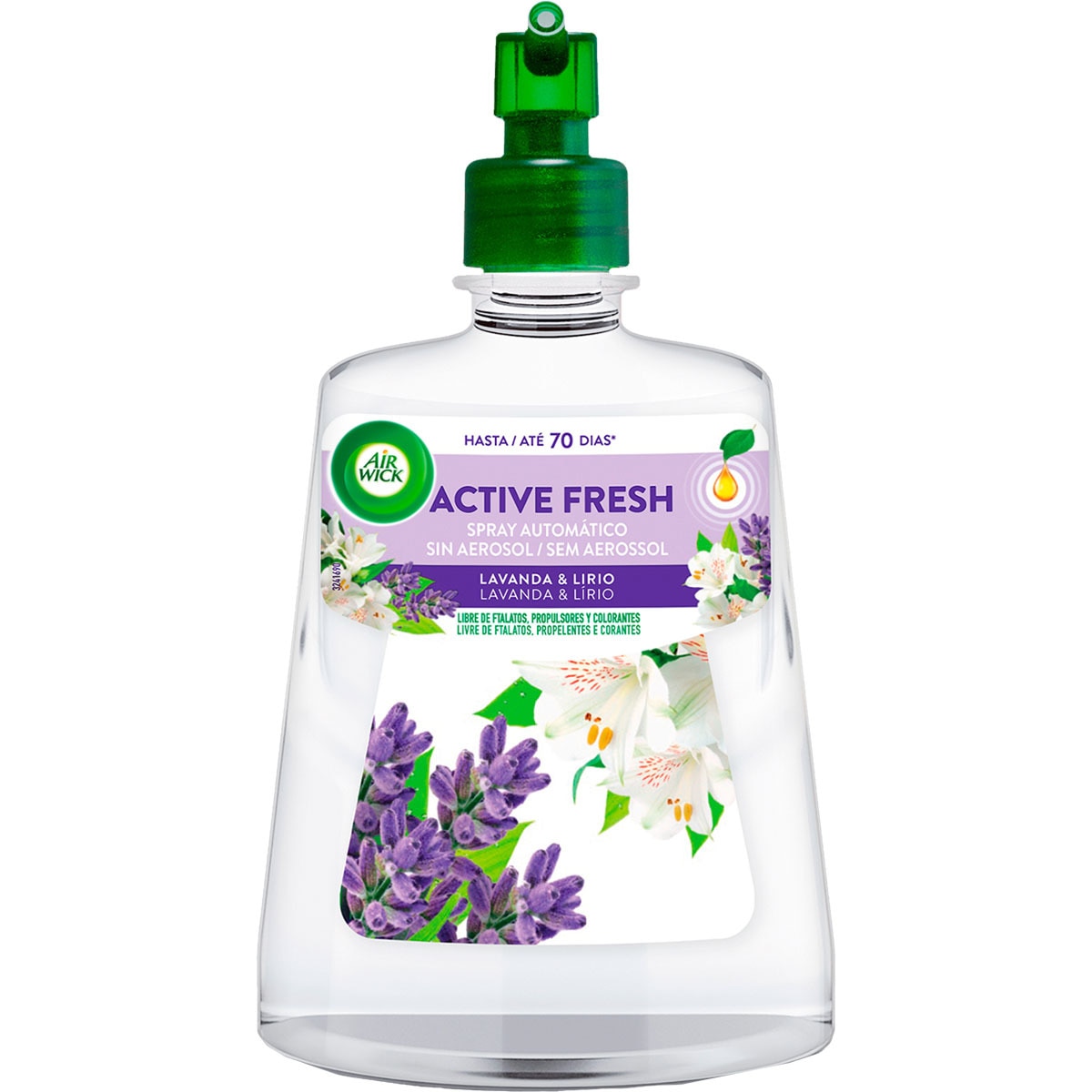 Active Fresh ambientador automático lavanda y lirio con aceites ...