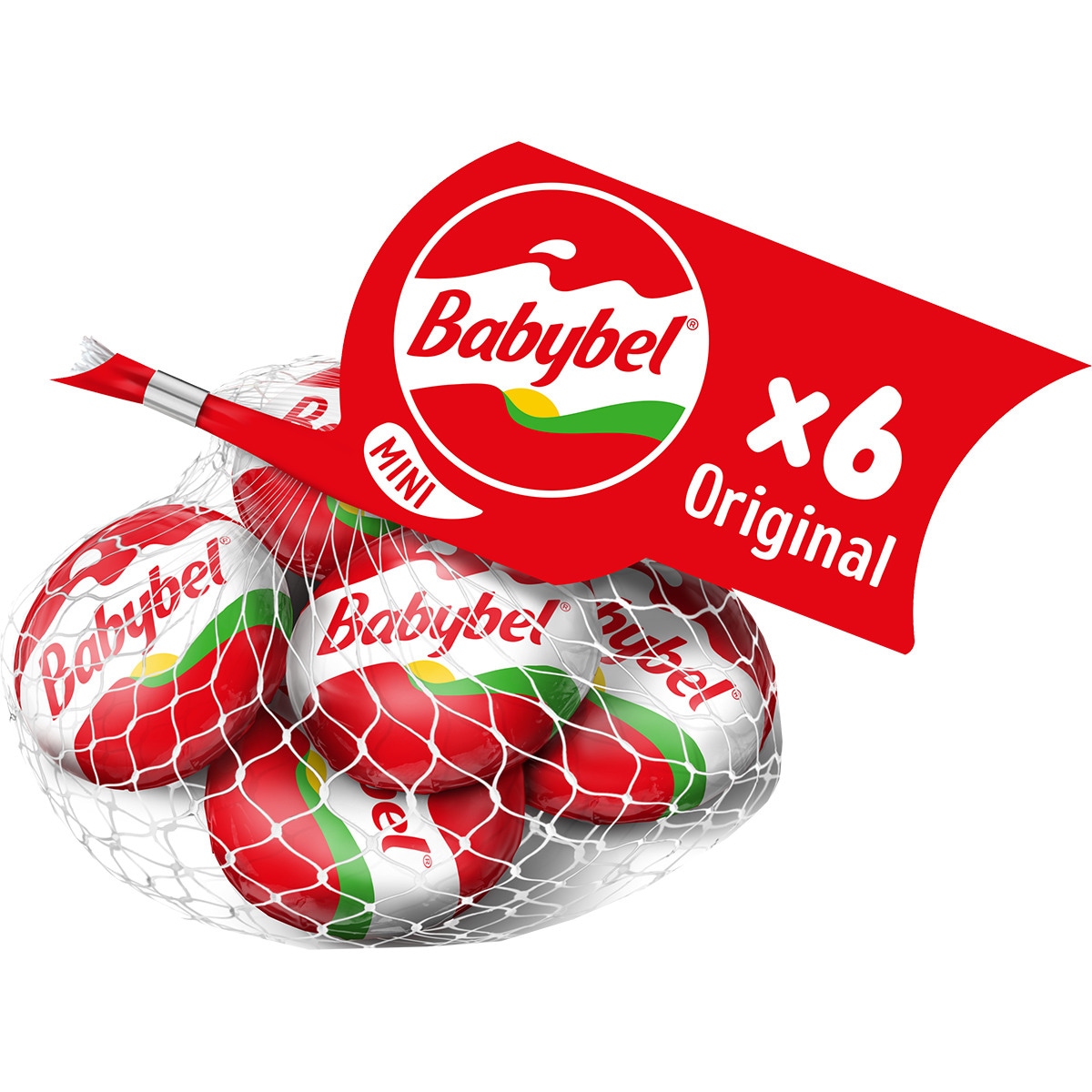 Queso rojo snack 6 porciones bolsa 120 g · MINI BABYBEL · Supermercado ...