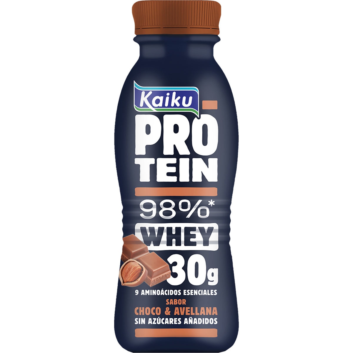 Protein bebida con proteínas de suero UHT con cacao y avellana sin ...