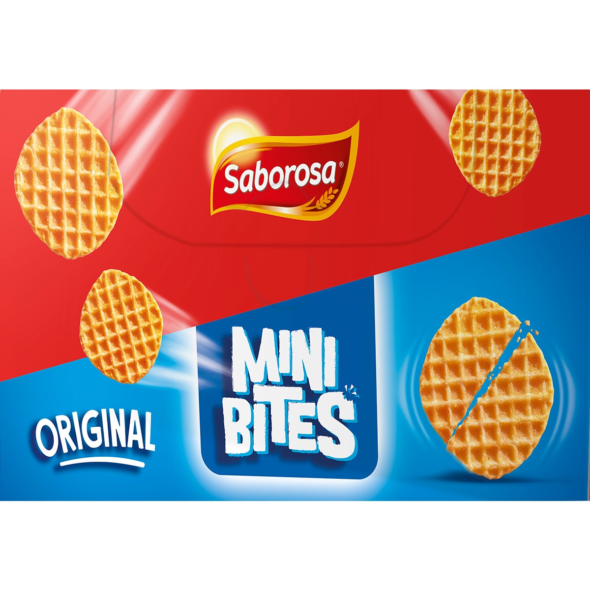 Bolachas Mini Bites Original embalagem 150 g · Saborosa · Supermercado ...