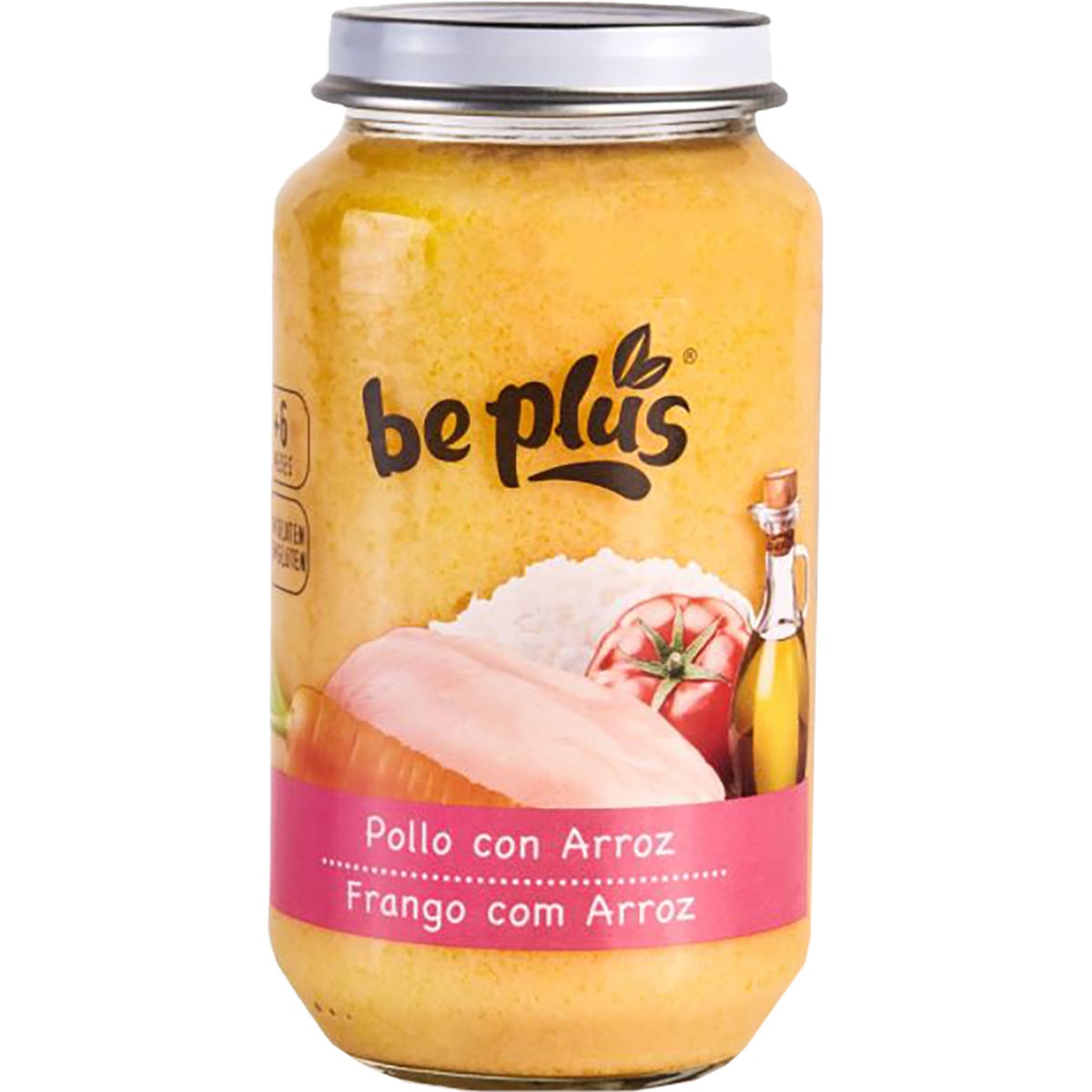 Tarrito de pollo con arroz sin gluten desde 6 meses envase 250 g · BE ...