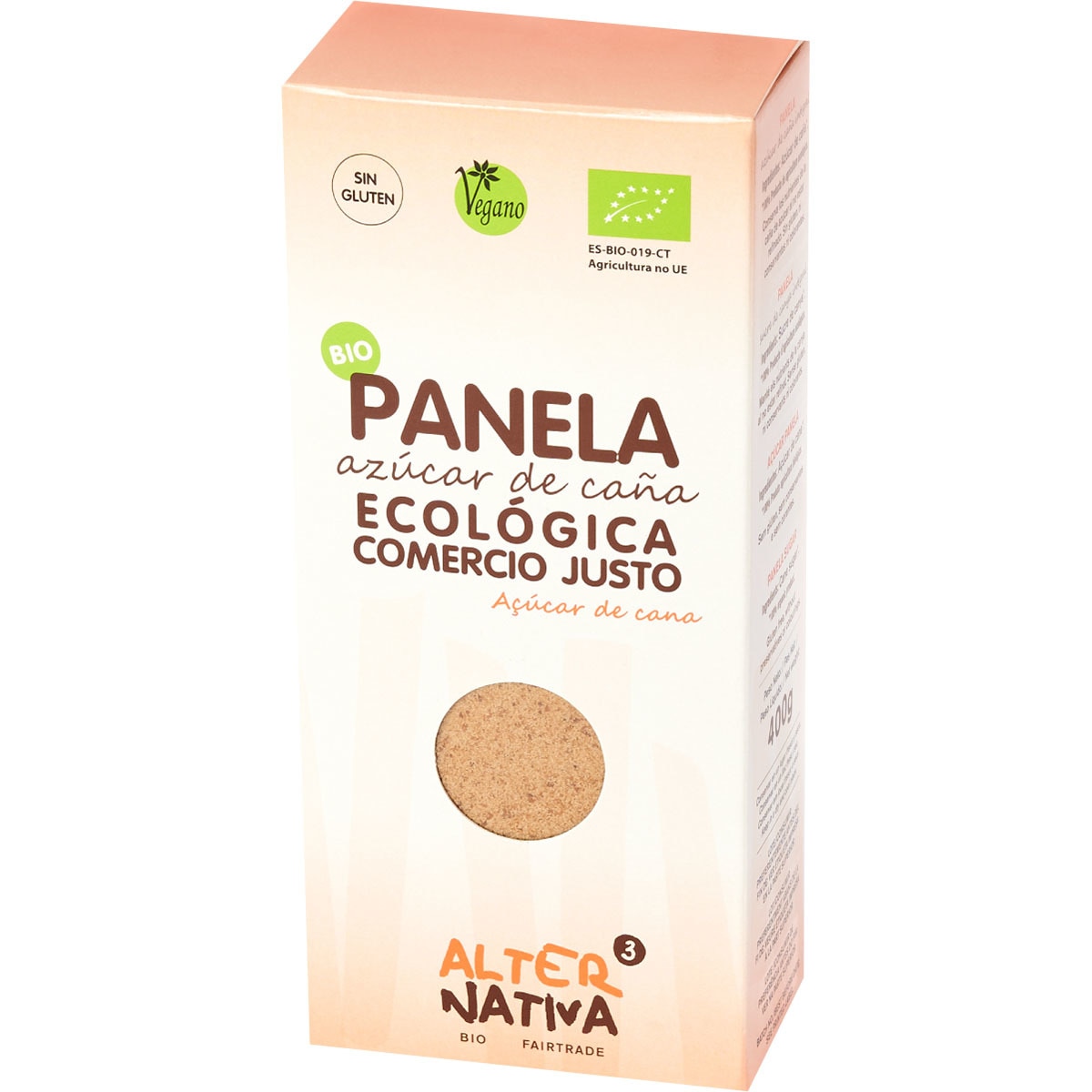 Comprar Panela azúcar de caña ecológica y sin gluten envase 400 g ...