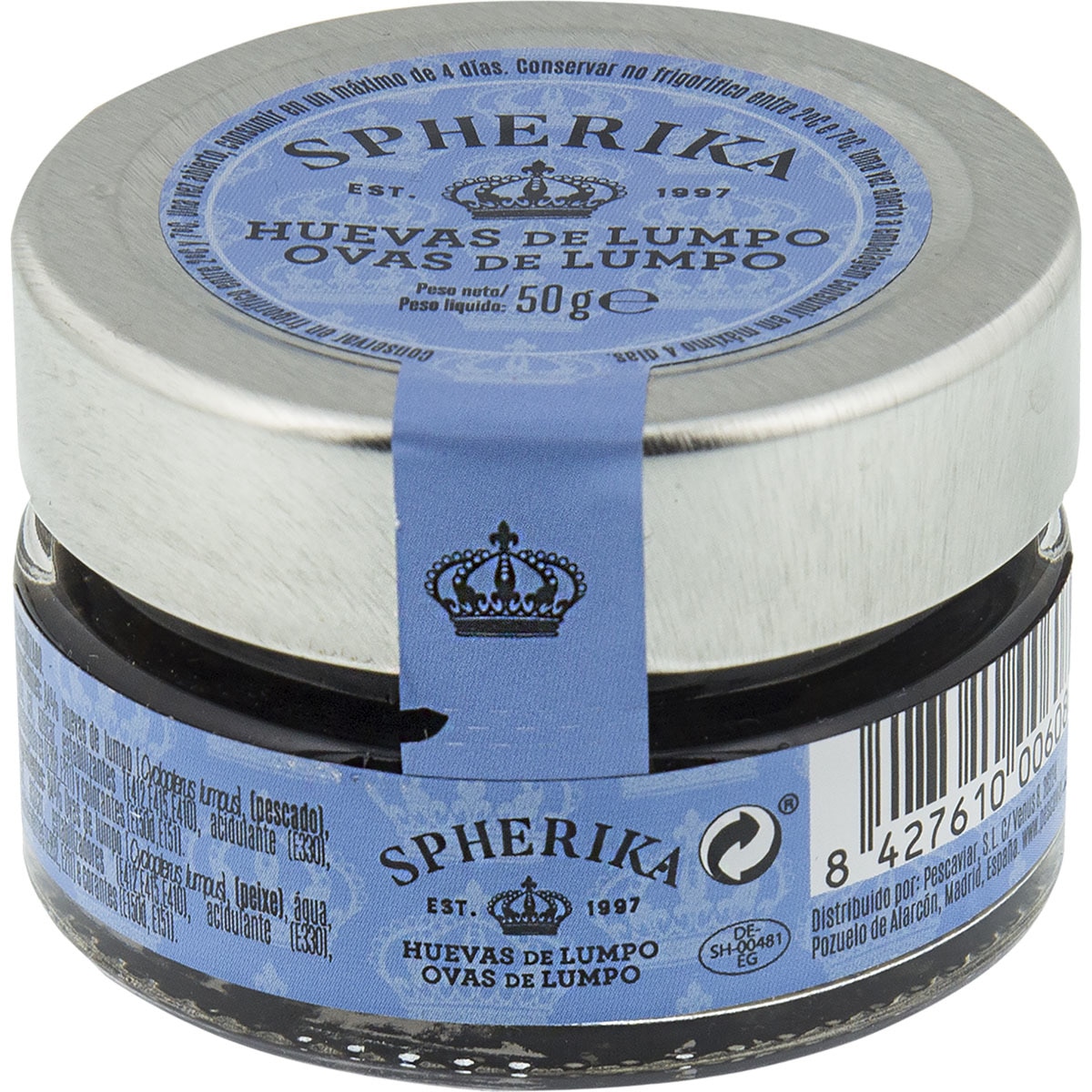 Comprar Huevas de lumpo negro tarro 50 g · SPHERIKA GOURMET ...
