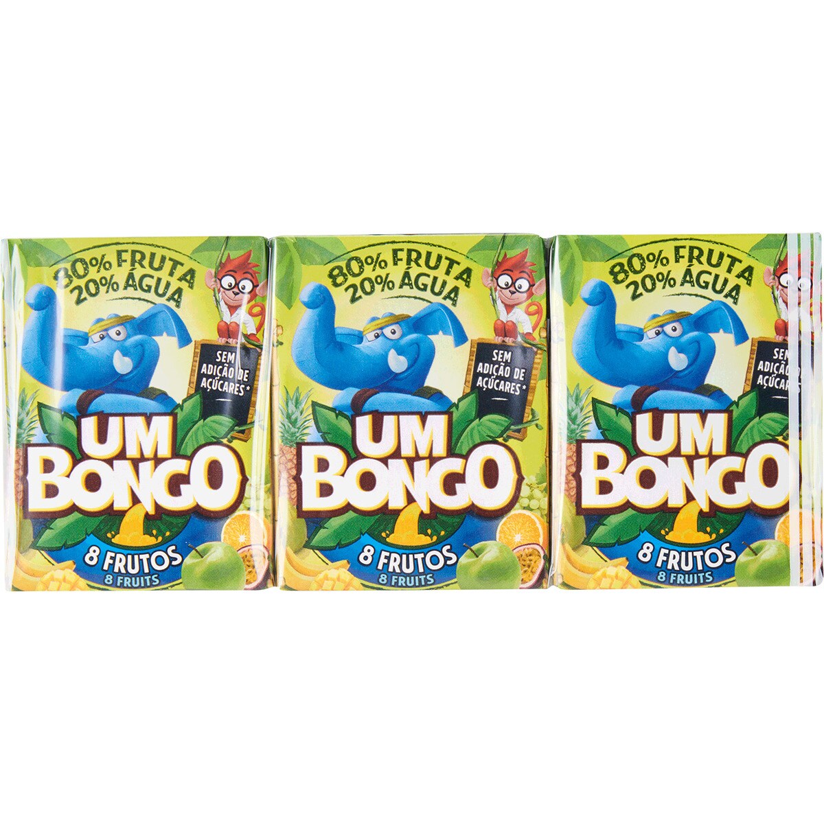 Néctar de 8 Frutos Pack 6 embalagem 20 cl · Um Bongo · Supermercado El ...