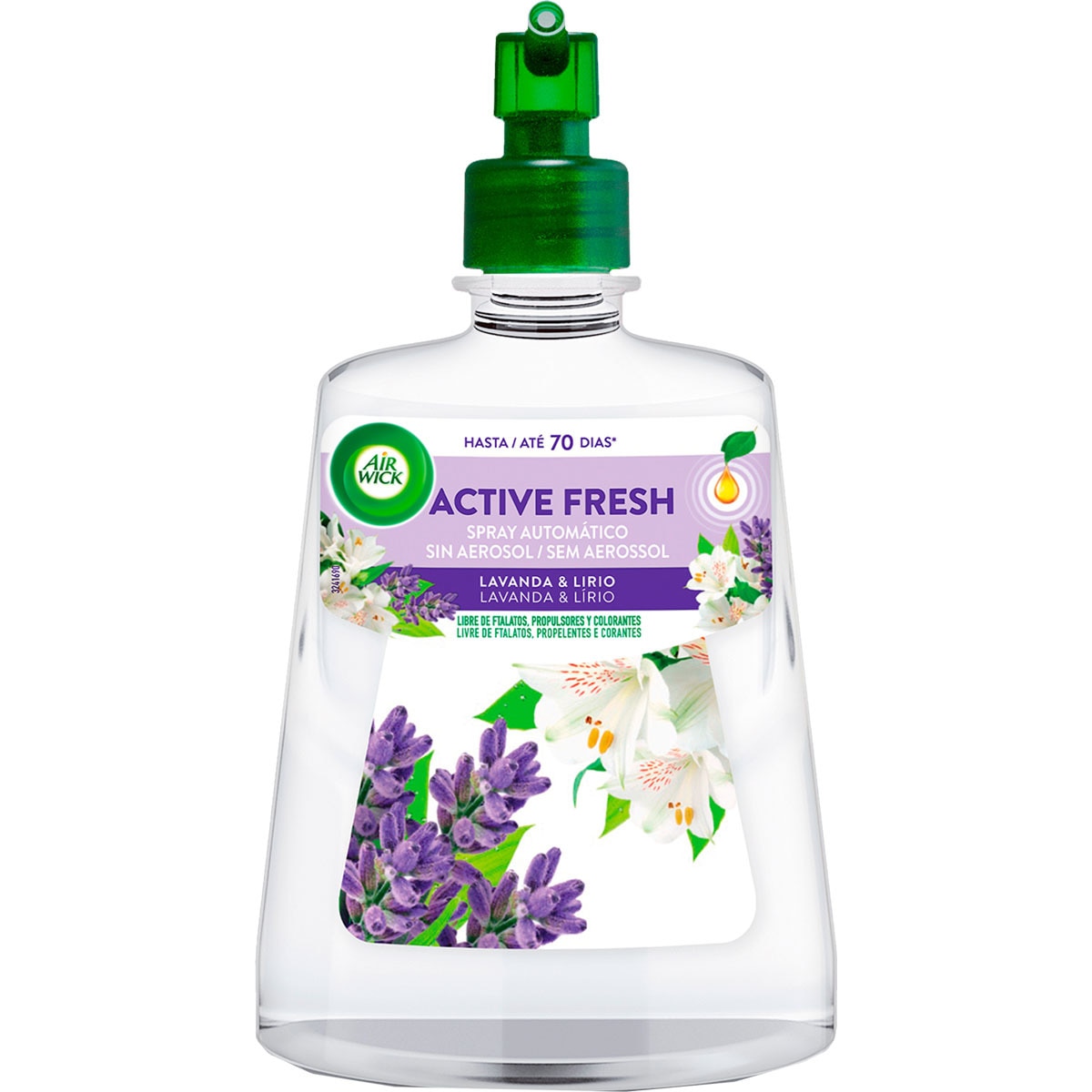 Active Fresh ambientador automático lavanda y lirio con aceites ...