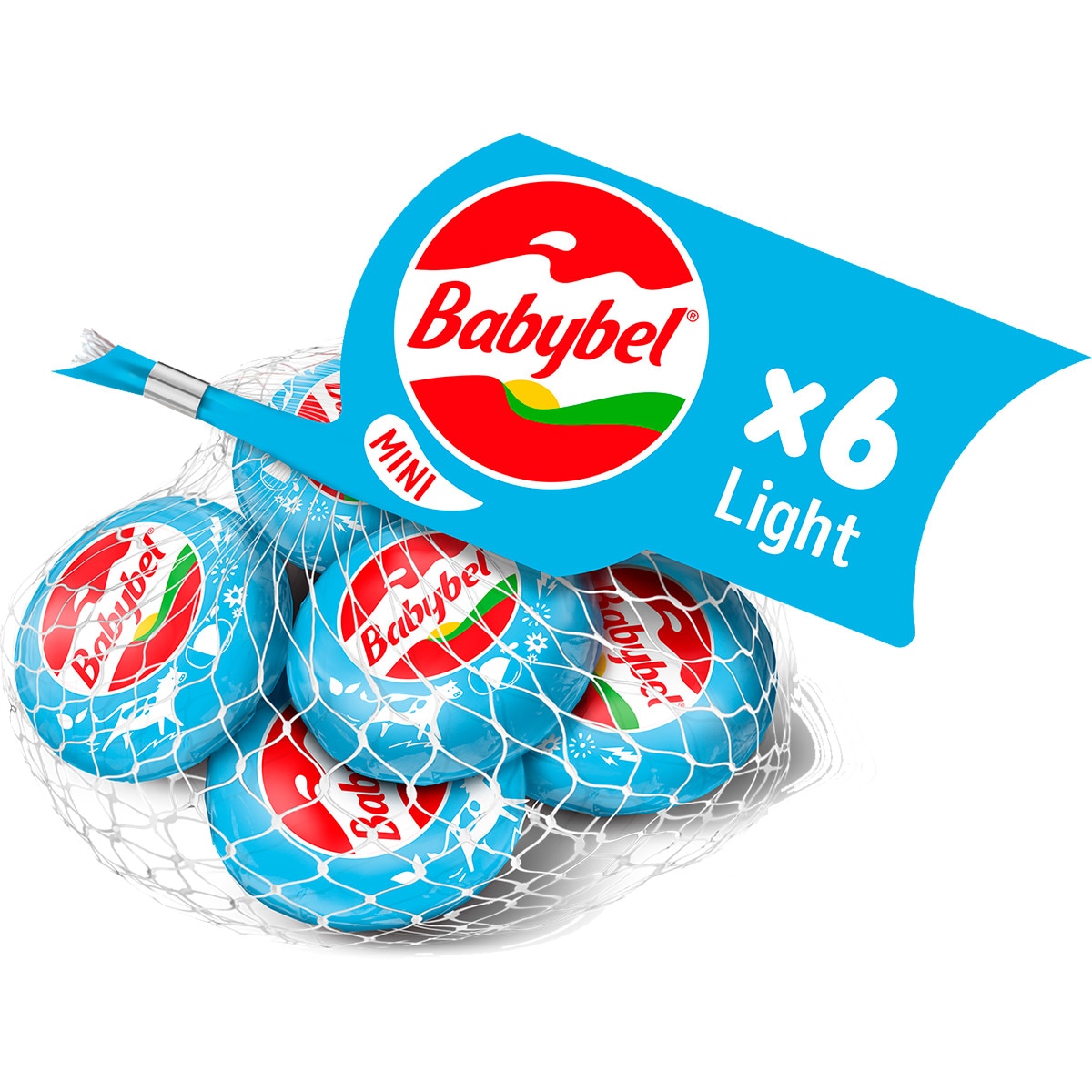 Queijo Mini Light 6 Porções embalagem 120 g · Babybel · Supermercado El ...